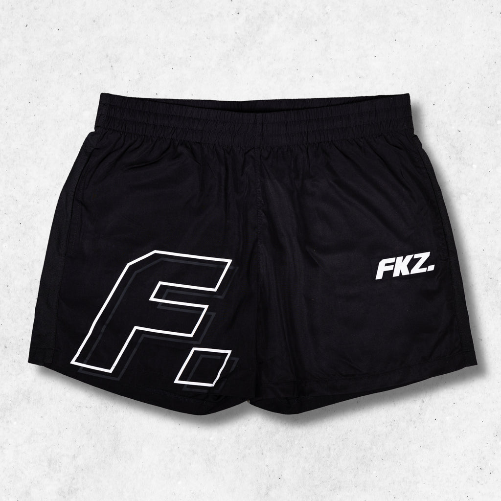 FKZ STAPLE SHORT - BLACK / WHITE – FKZ ACTIVE