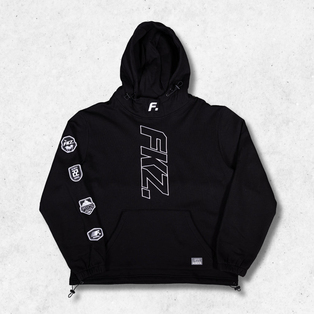 FKZ. PATCH HOODIE - BLACK – FKZ ACTIVE