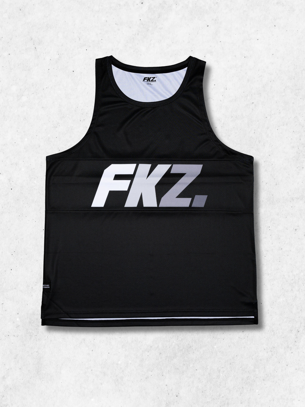 FKZ. CREW SINGLET - BLACK/GREY – FKZ ACTIVE