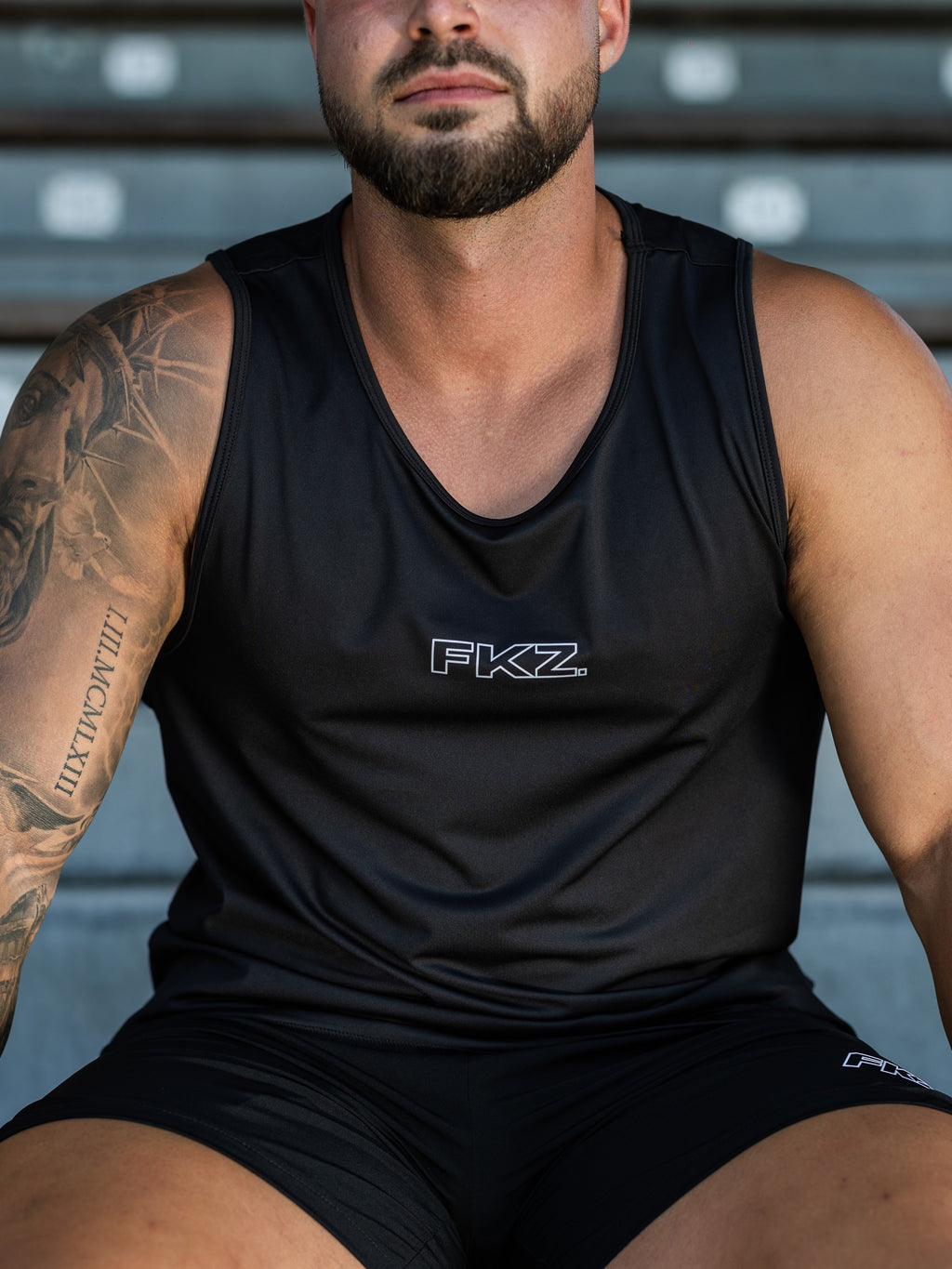FKZ. TRAINING SINGLET - BLACK – FKZ ACTIVE