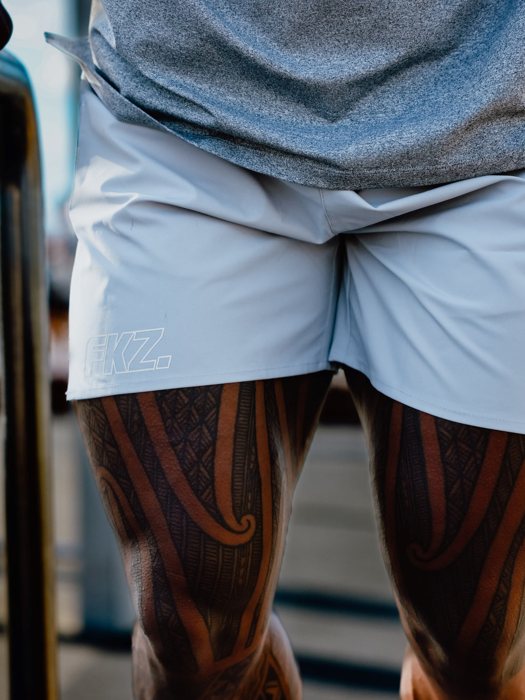 QUICK DRY TRAINING SHORTS - GREY – FKZ ACTIVE