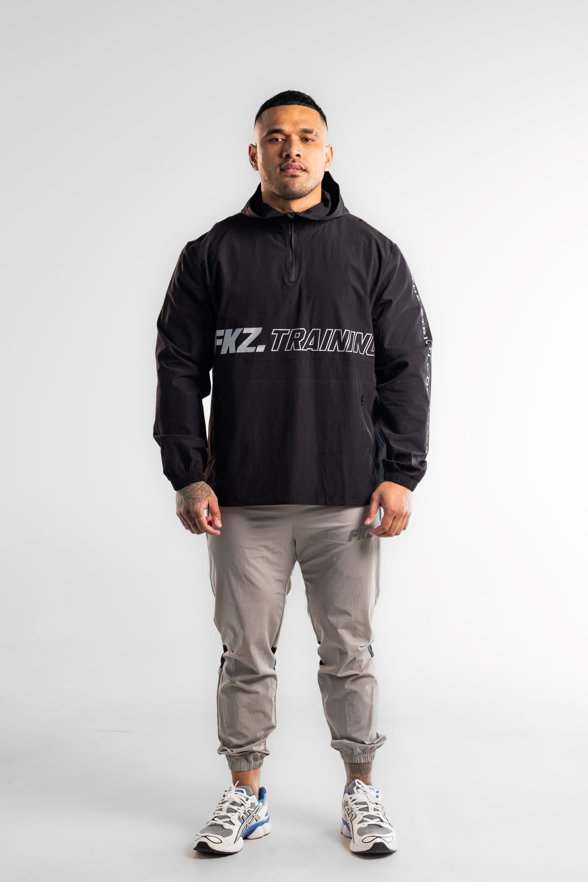 FKZ. TRAINING WINDBREAKER JACKET - BLACK – FKZ ACTIVE